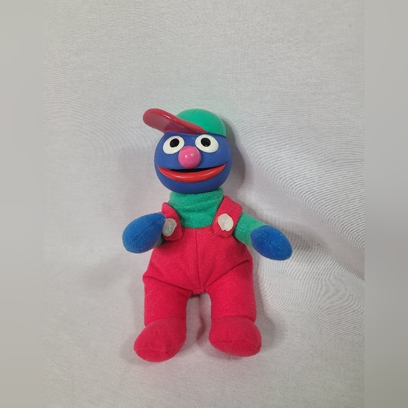 Tyco | Toys | Rare Vintage 996 Tyco 6 Rubber Face Plush Grover Doll Toy ...